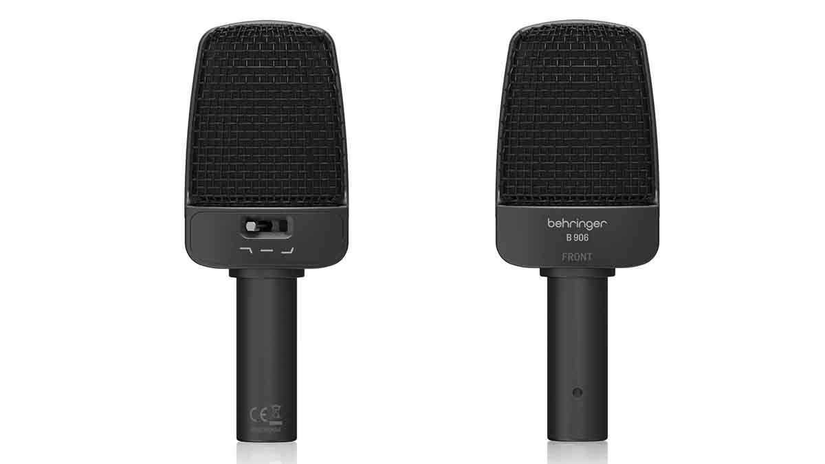 Behringer B 906 Mic Offers Switchable Filter Options - Soundelicit