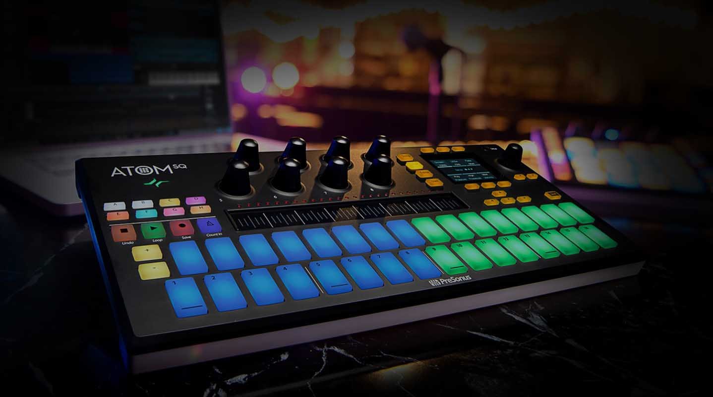 PreSonus ATOM SQ: A Flexible Keyboard-Sequencer Hybrid - Soundelicit